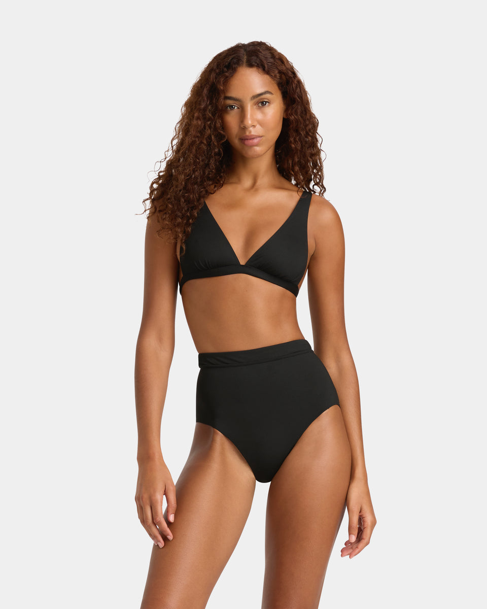 BONDI BORN® |Talia Bikini Bottom in Black | Australian Designer